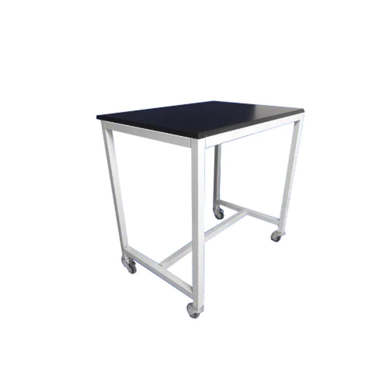 Mesa Estructural Móvil Chica Con Cubierta De Resina Fenólica Mm36 24 Metalinspec
