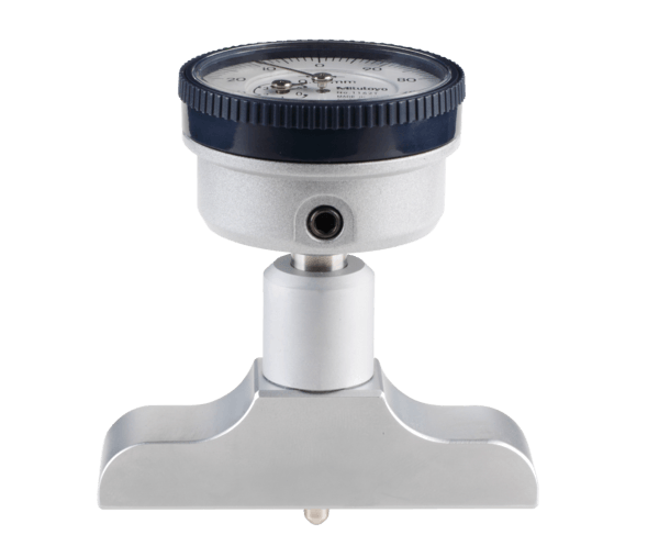 Dial Indicator Depth Gauge 0-8", Ball Point Contact Element, 4" Base ...